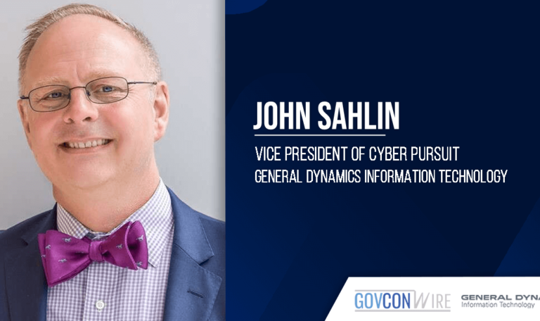 John Sahlin Appointed GDIT VP of Cyber Pursuit