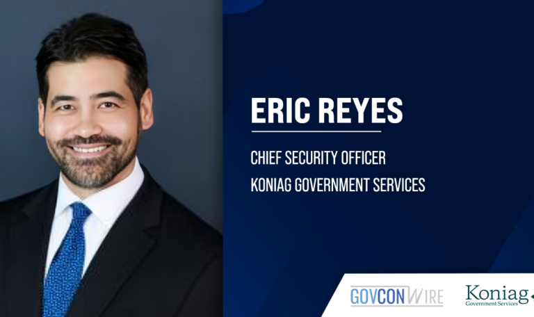 Eric Reyes Named Koniag Government Services CSO