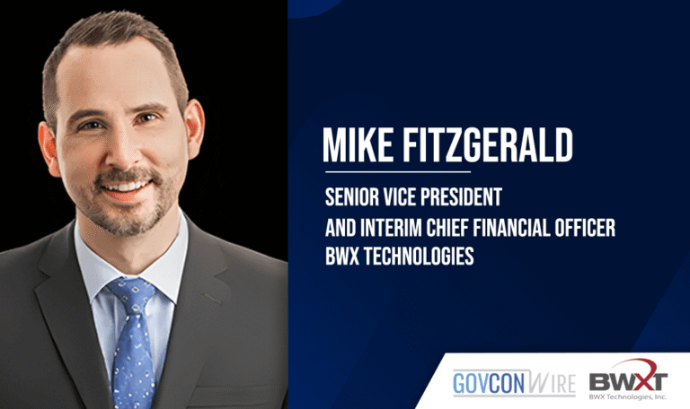 BWXT Names Mike Fitzgerald Interim CFO