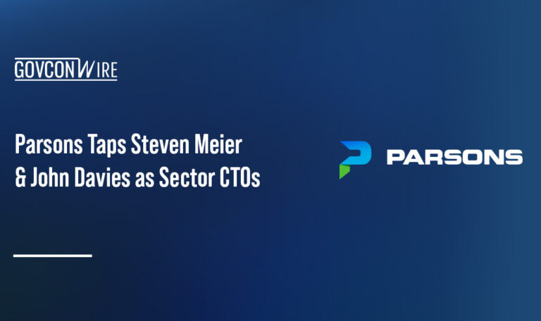 Parsons Taps Steven Meier & John Davies as Sector CTOs